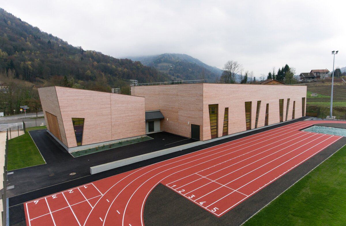 Interview architecte Enri Chabal - Le Bois pour un Gymnase | Bois.com